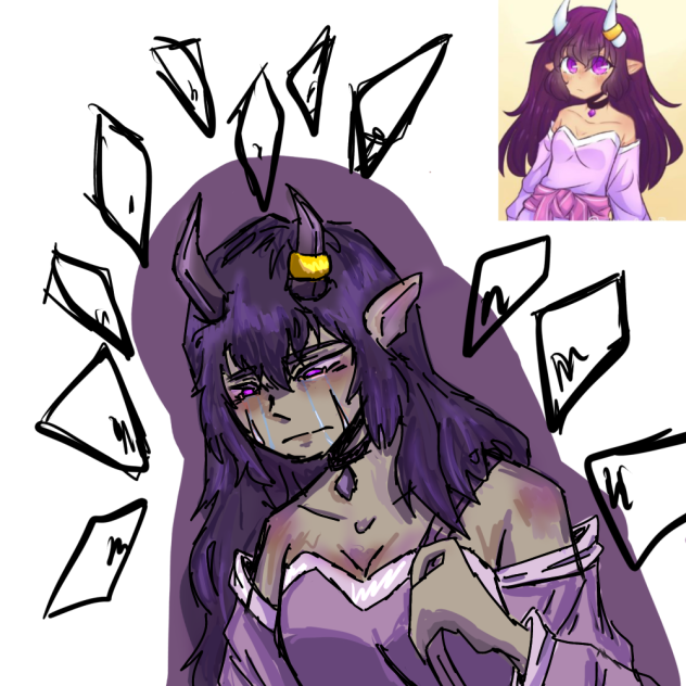 Friend told me to draw her - ibisPaint