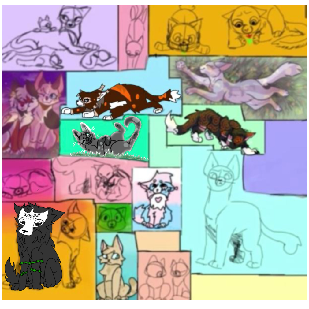 Another warrior cats collab - ibisPaint