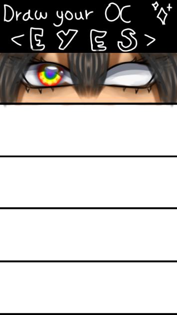 Draw your main OC eyes - ibisPaint