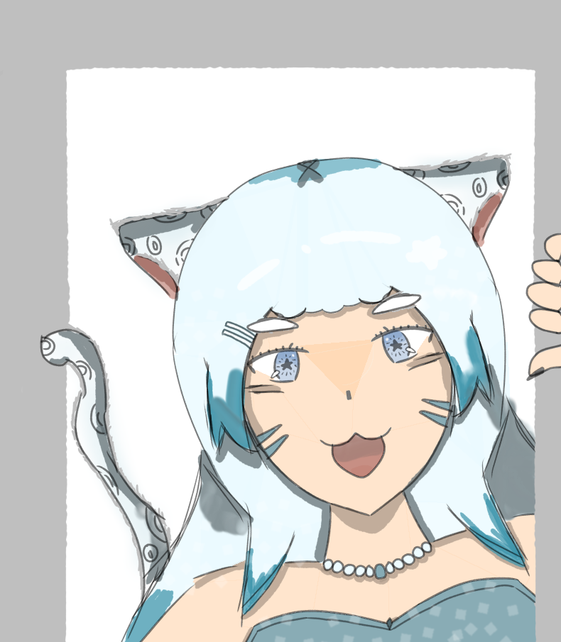 snow leopard girly!! - ibisPaint