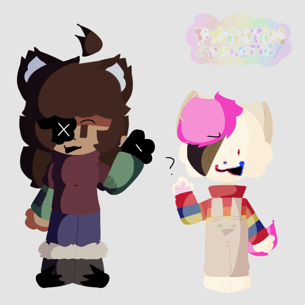 Artist and Waffle - ibisPaint