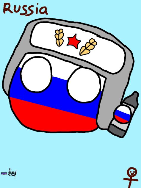 Russia countryball - ibisPaint