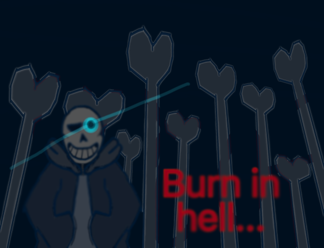 burn in hell... -sans- - ibisPaint