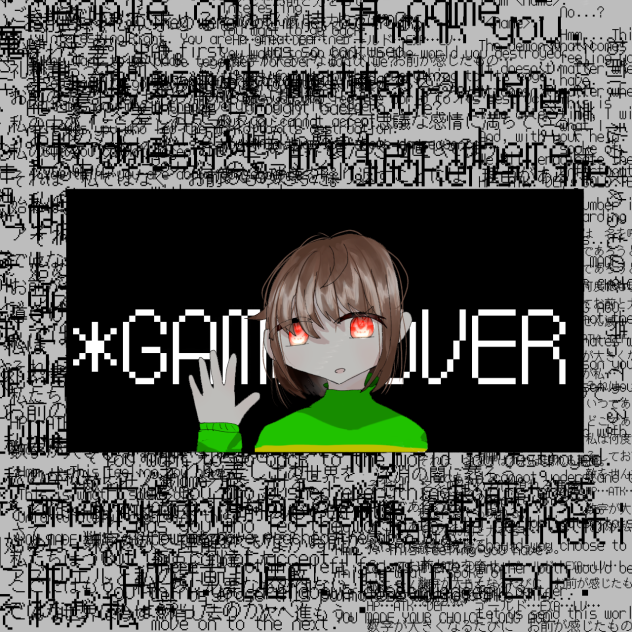 GAME OVER - ibisPaint