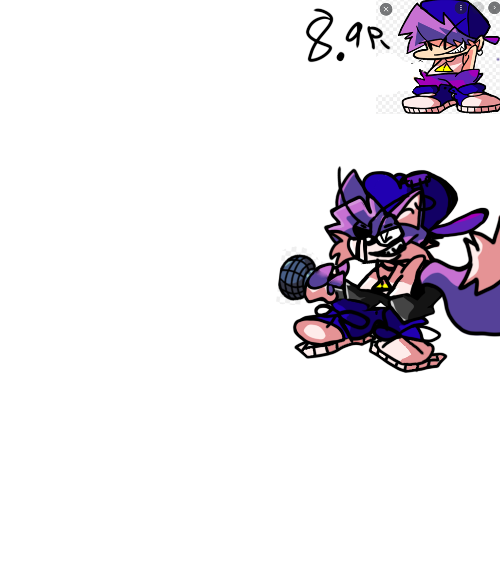 I turned d-sides bf into a fox - ibisPaint