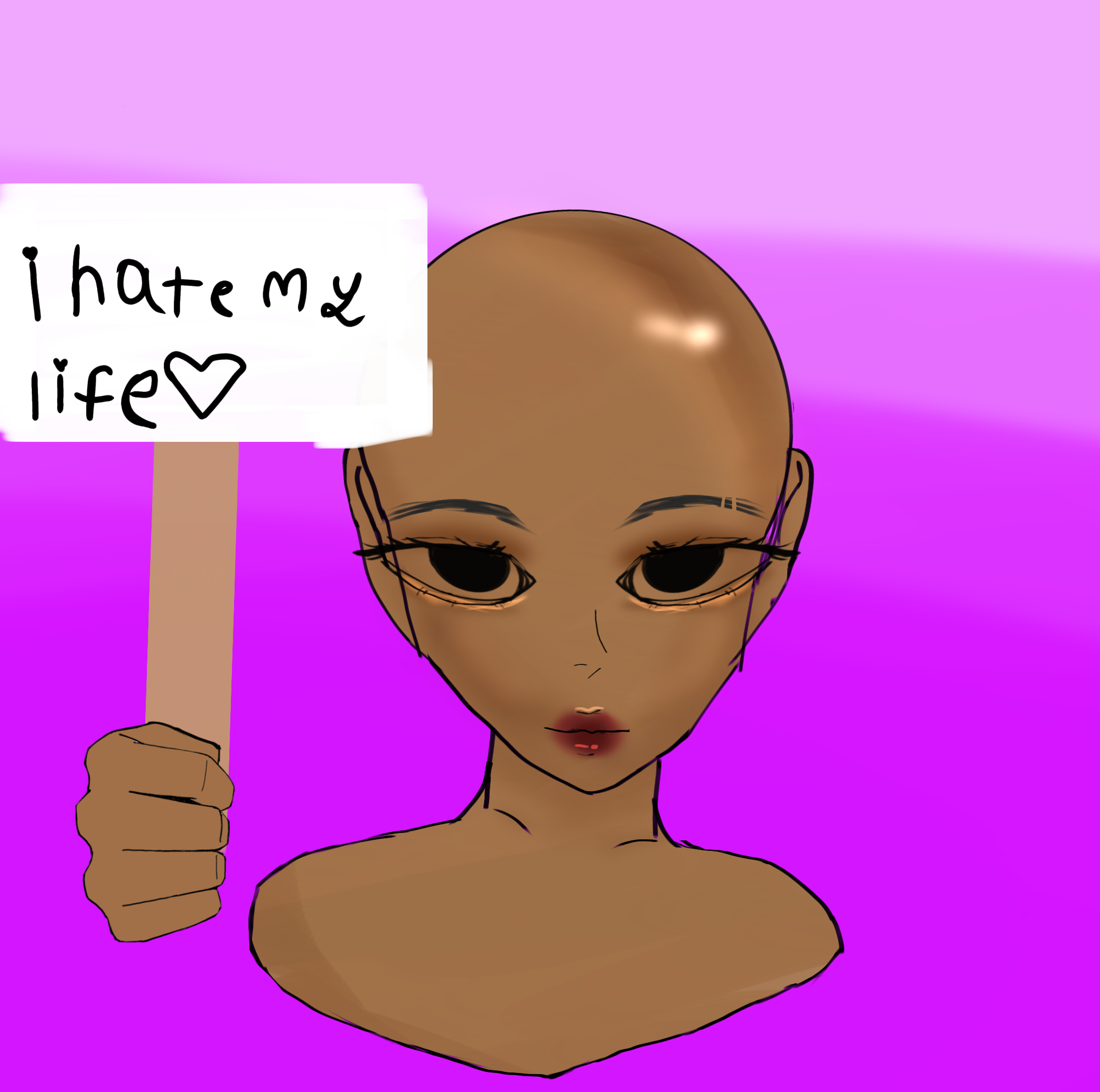 bald human - ibisPaint