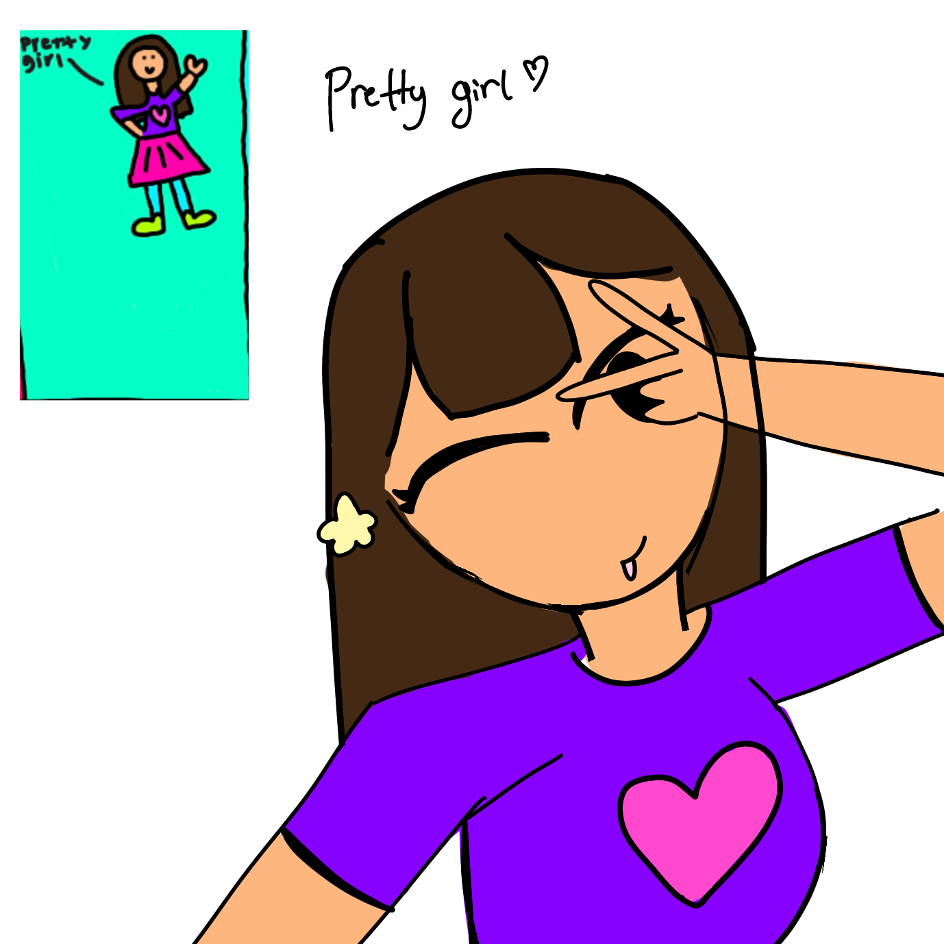 Pretty Girl - ibisPaint