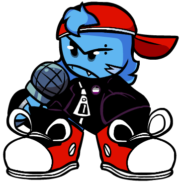 Mean BF Edit - FNF Minus Sprite Edit - ibisPaint