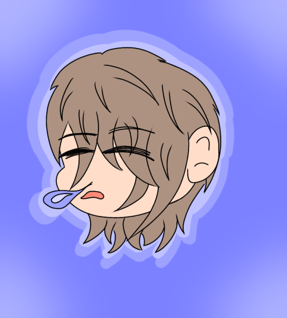 Sleepy Chibi - ibisPaint