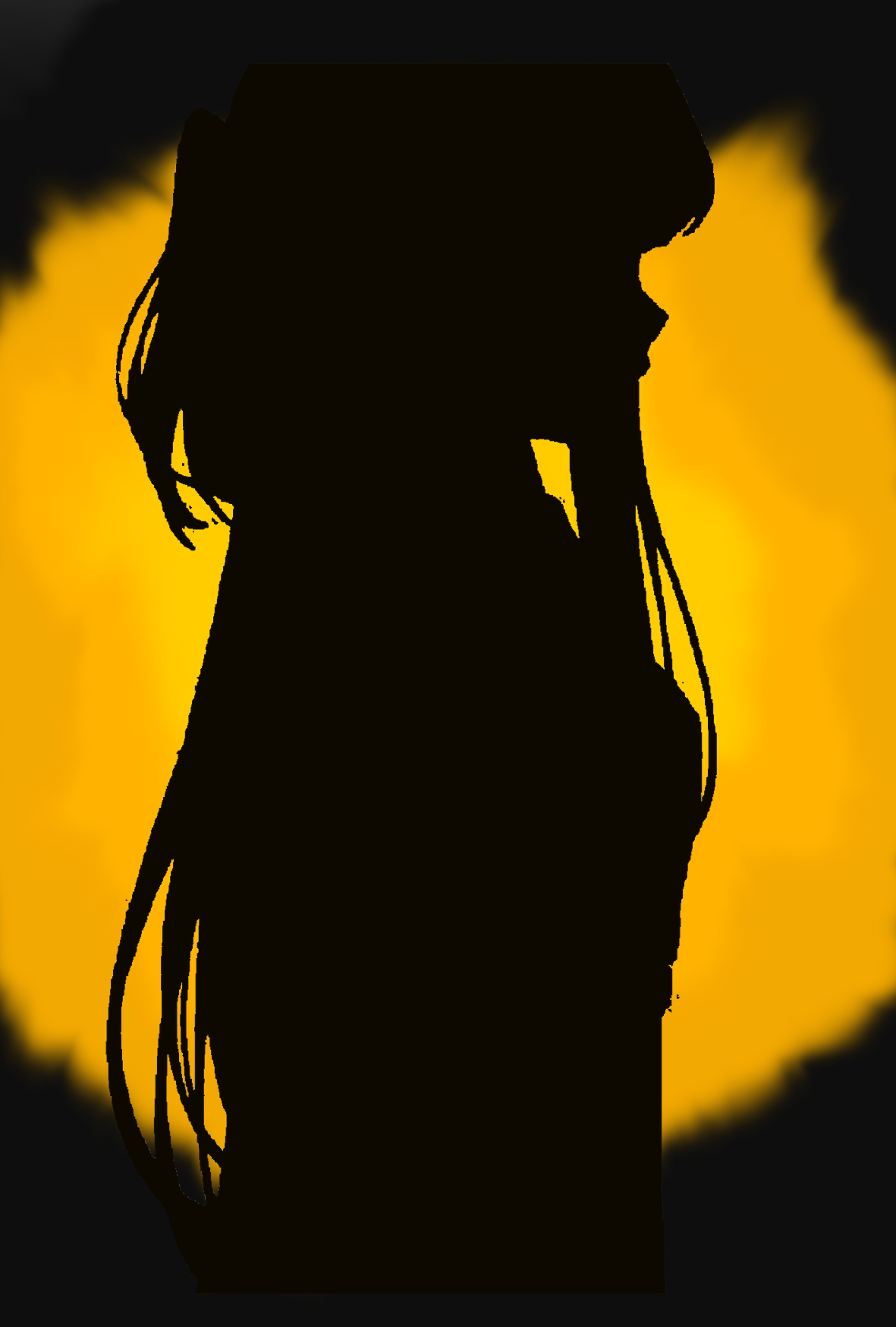 Girl In The Dark - ibisPaint