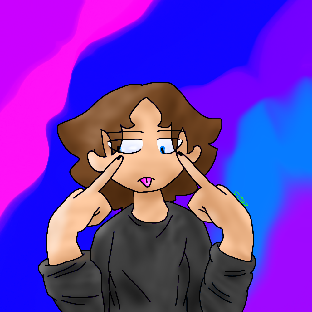 he's so silly - ibisPaint