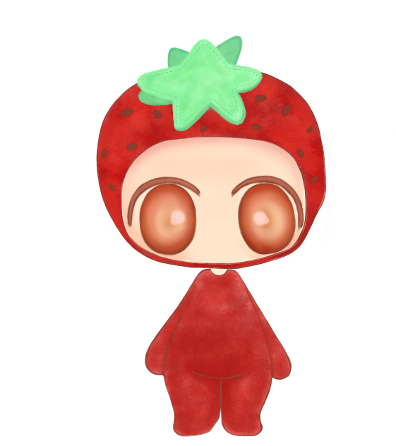 Strawberry custome guy - ibisPaint