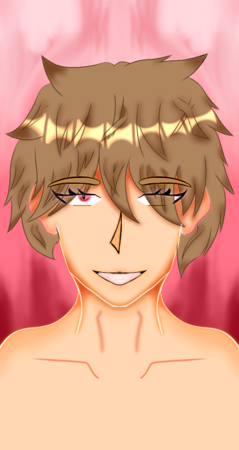 practicando con el brillo del pelo - ibisPaint