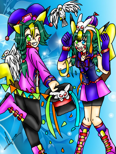 Pat and Pia - ibisPaint