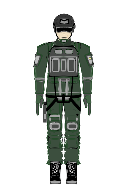 Military Special Squad Gear - ibisPaint