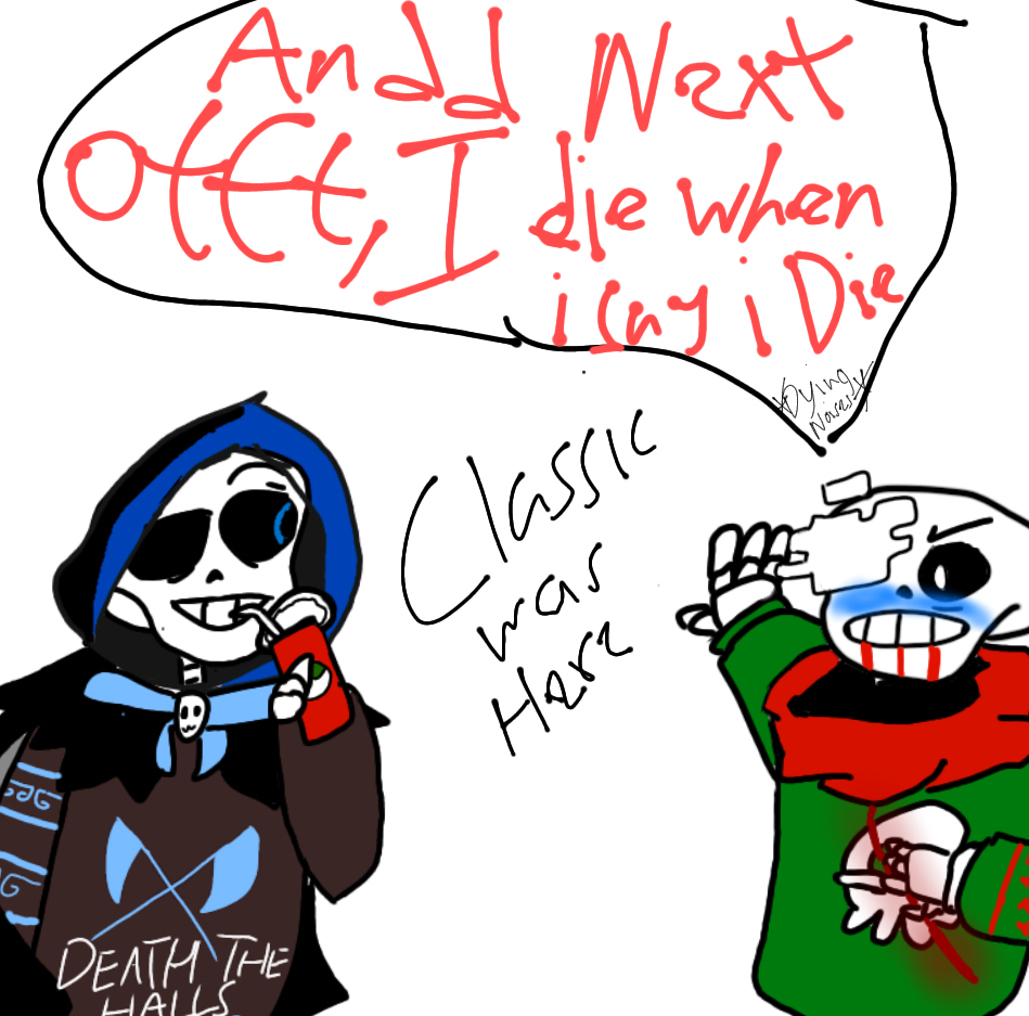 Xmas After sans and death sans. - ibisPaint