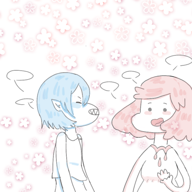 Small chat between PB and Marcelline - ibisPaint