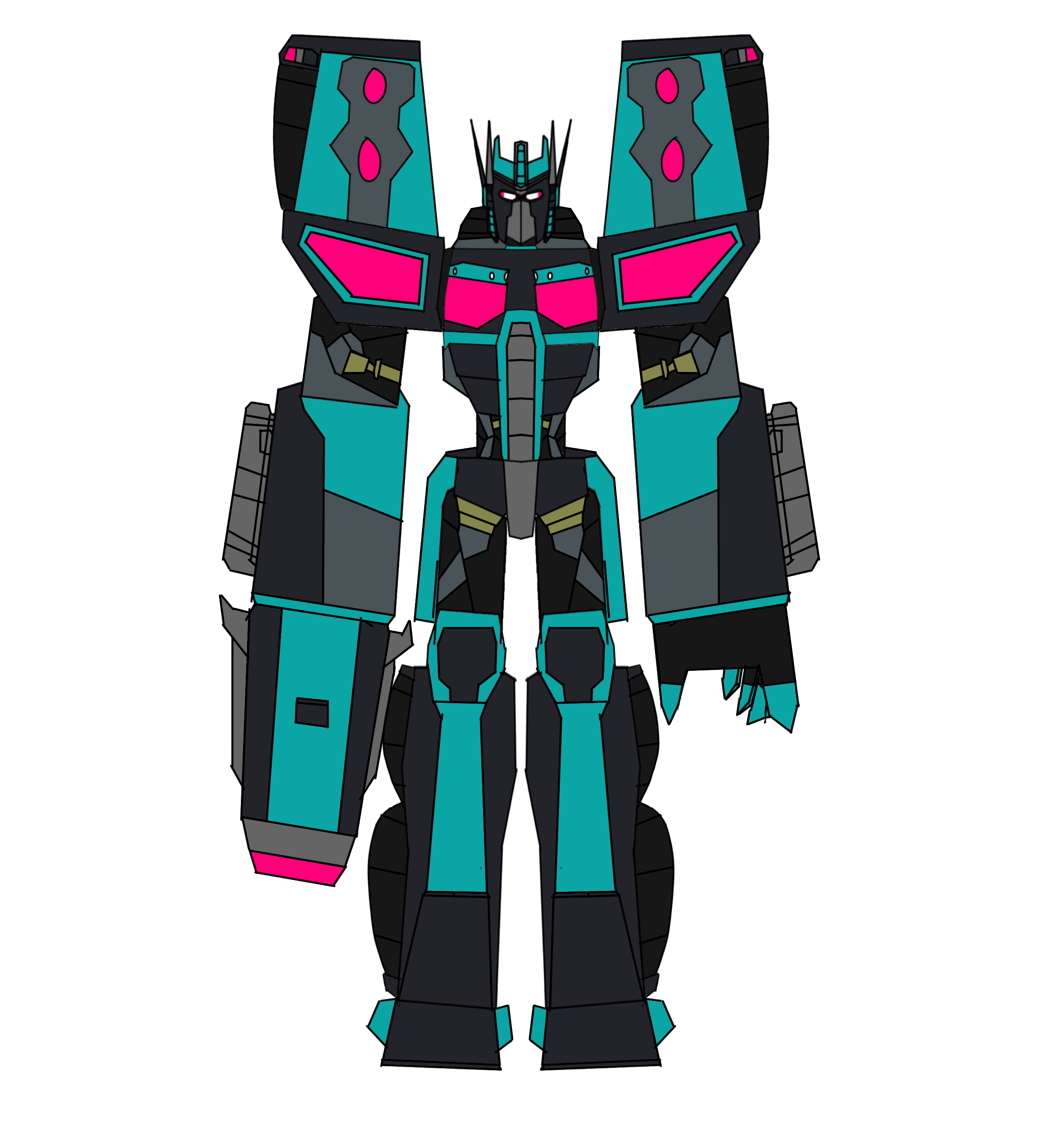 Transformers Nemesis Prime Redesign - ibisPaint