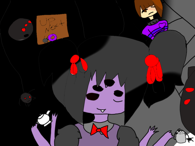 Muffet Boss battle speedpaint.2 - ibisPaint