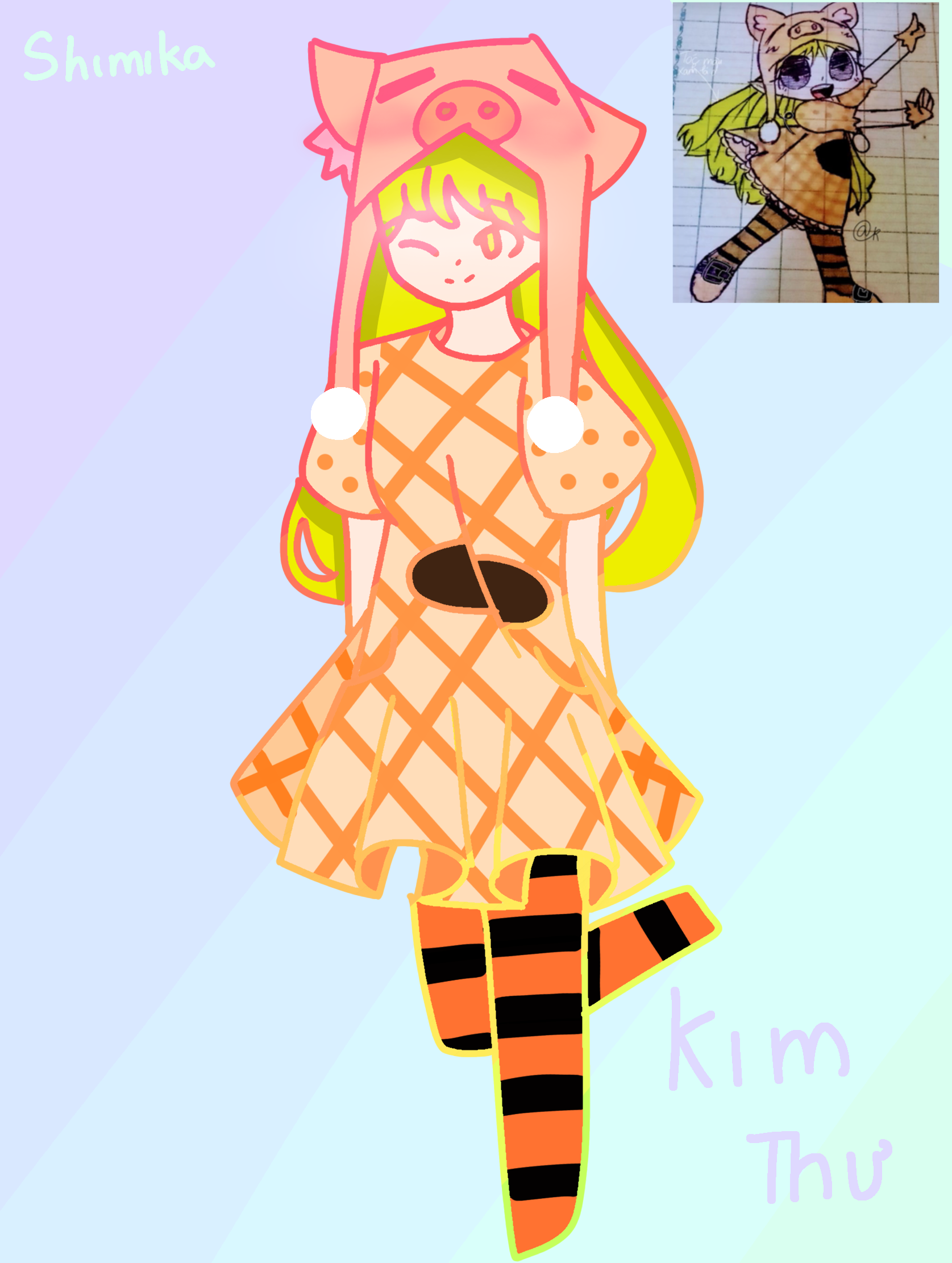 Fanart cj Kim Thư - ibisPaint