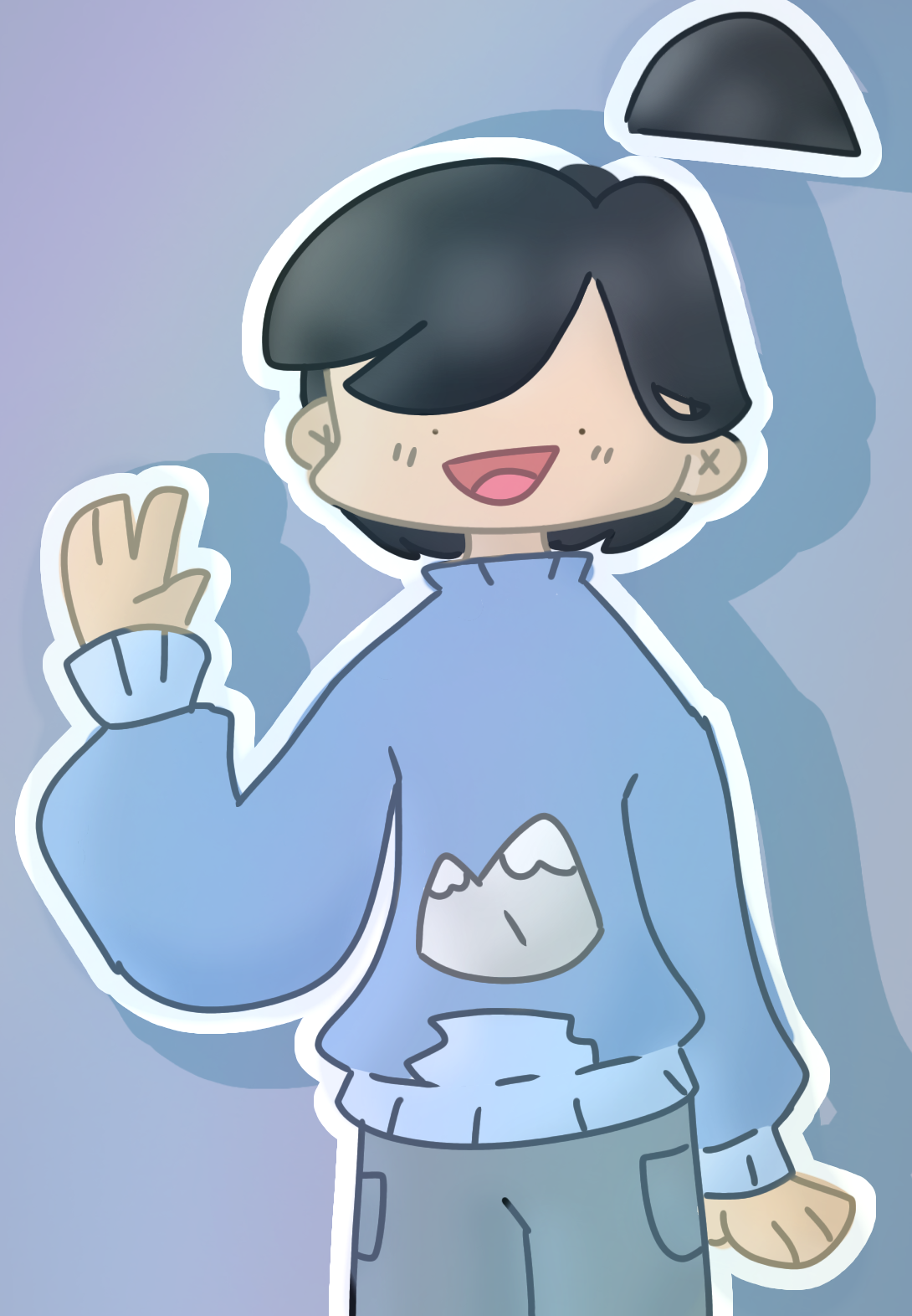 basically me in real life (I THINK) - ibisPaint