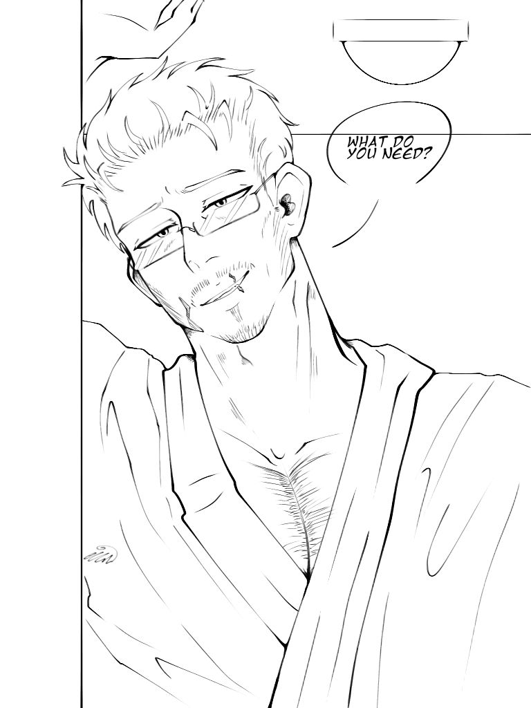 Mr.Oldeen in robe - ibisPaint