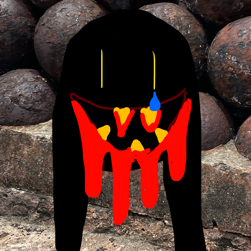 Demon is sad again - ibisPaint