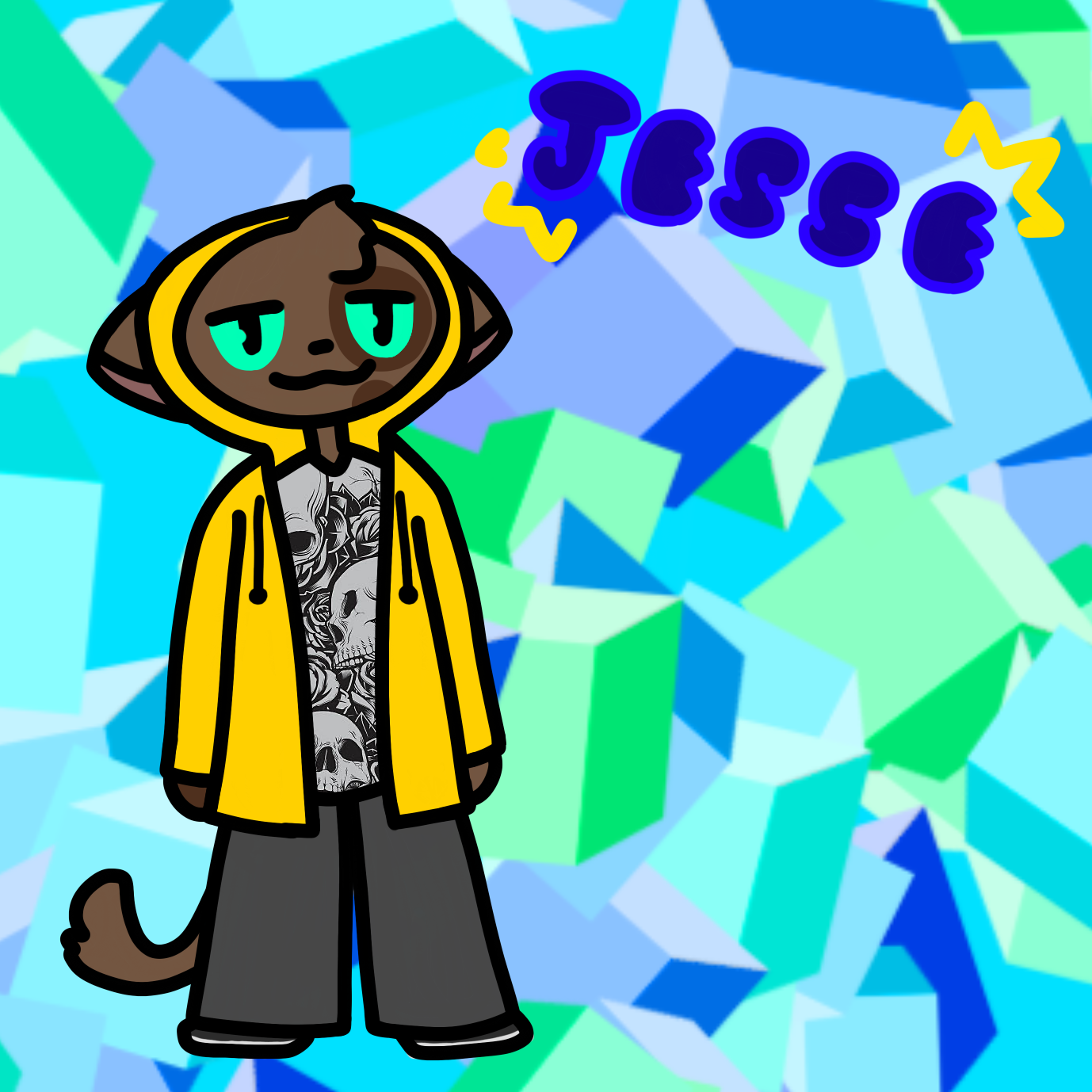 Jesse Pinkman’s fursona - ibisPaint