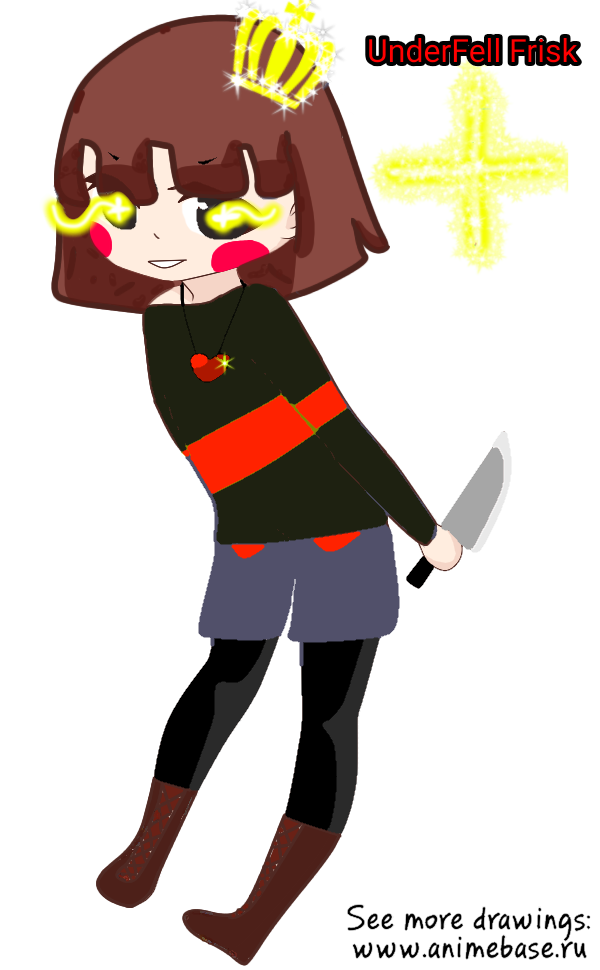 UnderFell Frisk - ibisPaint