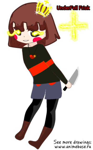 UnderFell Frisk - ibisPaint