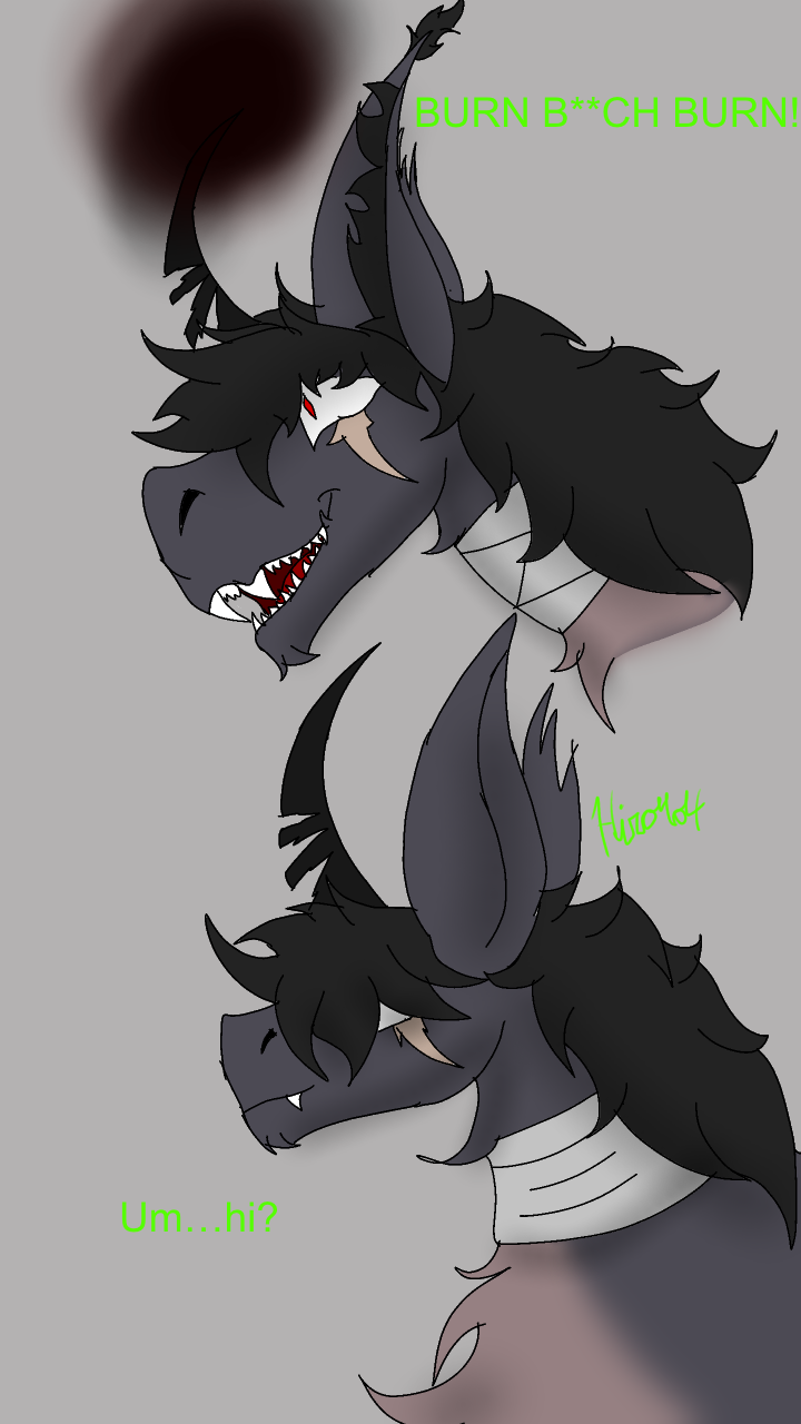 Crimson tide facial expression. - ibisPaint