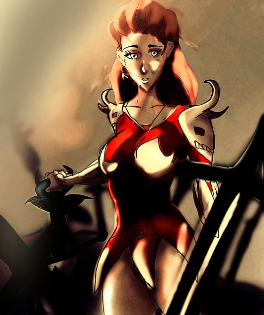 the queen of war - ibisPaint