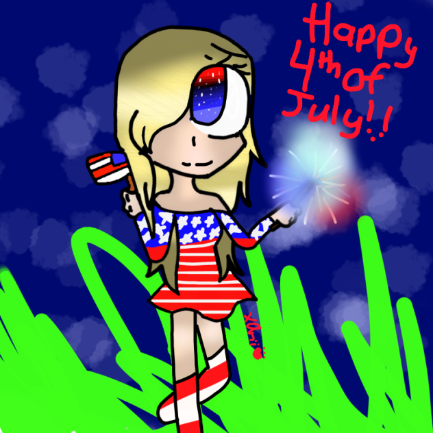 Happy 4th Of July - ibisPaint