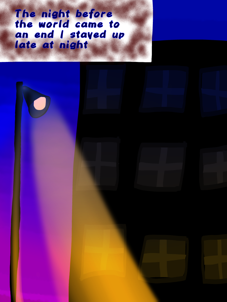 The day before the world ended - ibisPaint