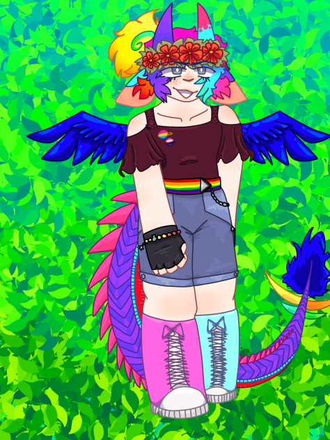 remake of my old OC - ibisPaint