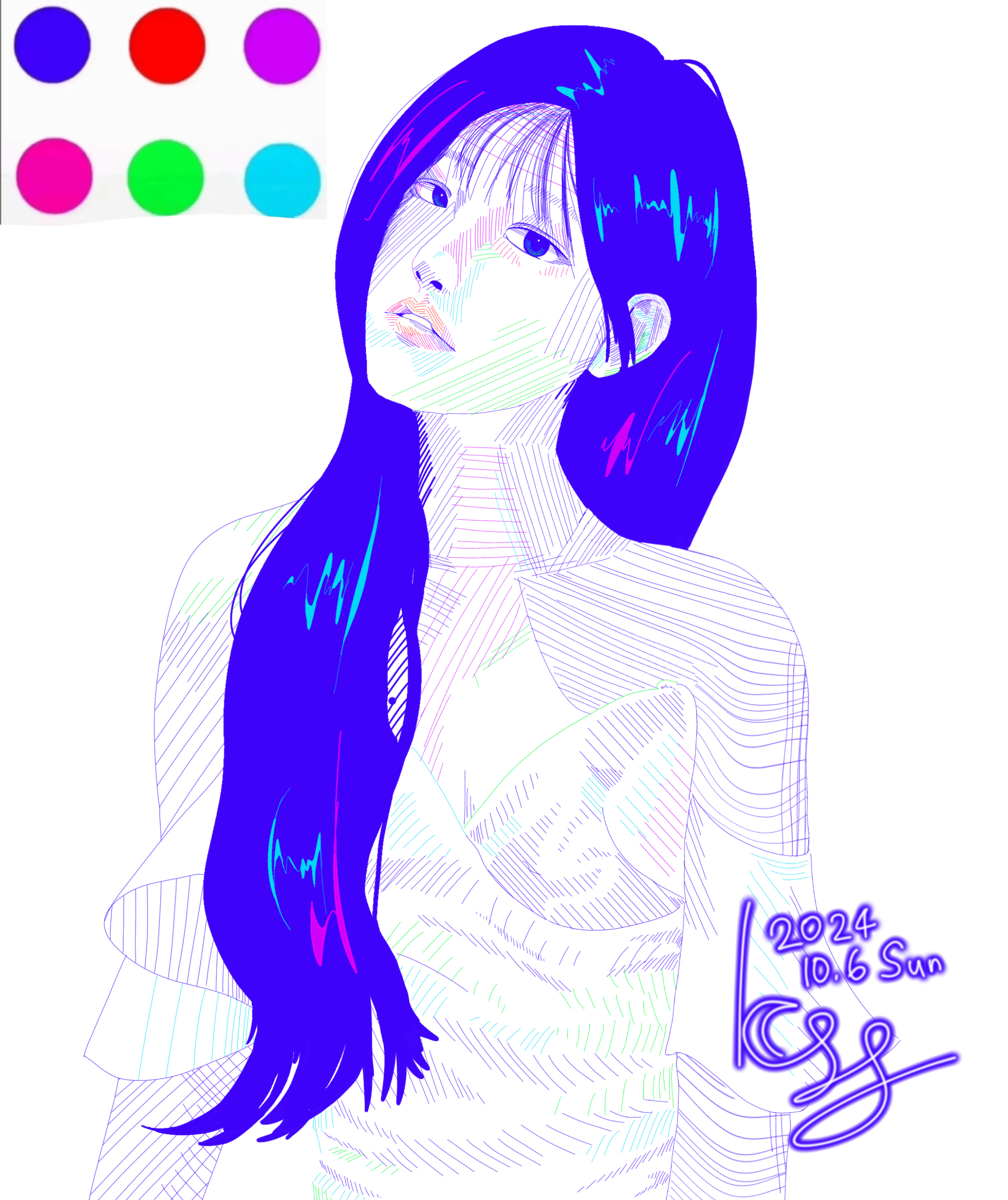 Use just six colors! - ibisPaint