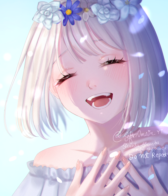 blue Daisy - ibisPaint