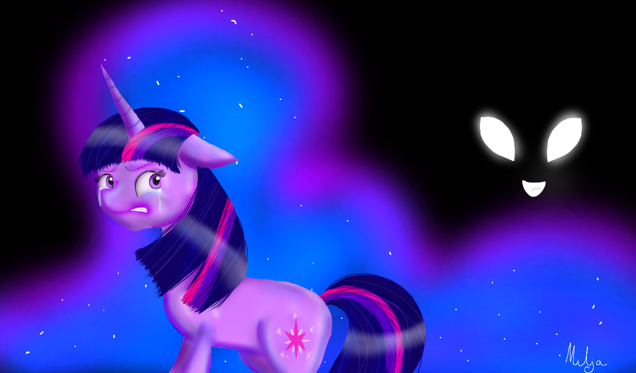 Speedpaint Mlp Nightmare night - ibisPaint