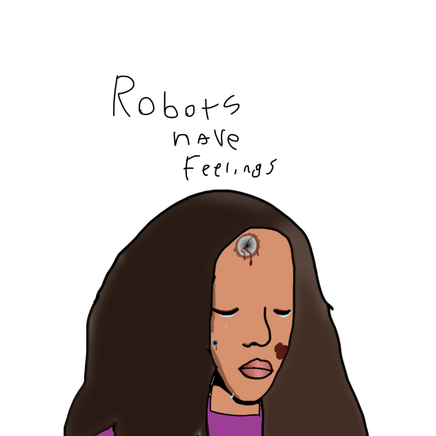 Robots can feel - ibisPaint