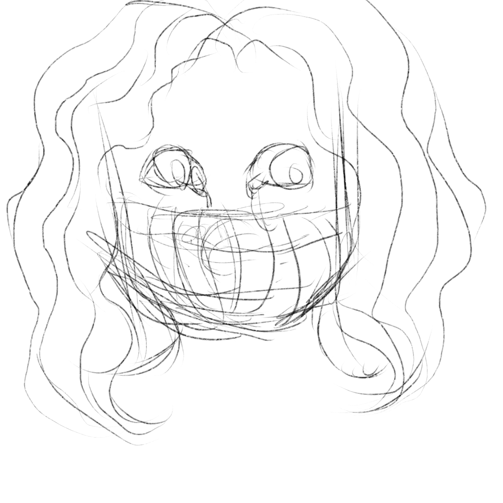 face mask girl - ibisPaint