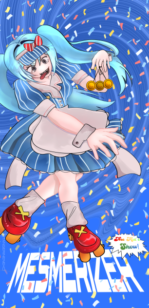 mesmerizer Miku fanart - ibisPaint