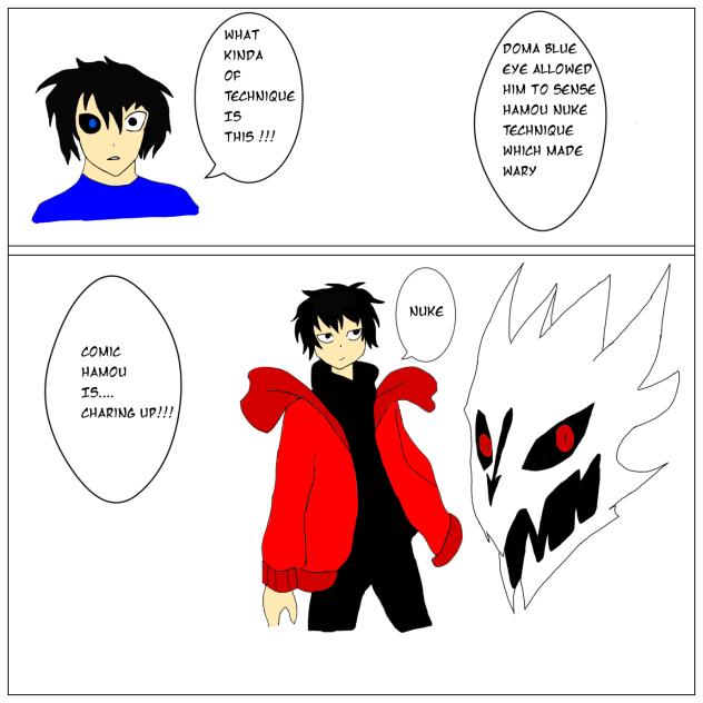 hamou vs doma undertale fanmade fight - ibisPaint