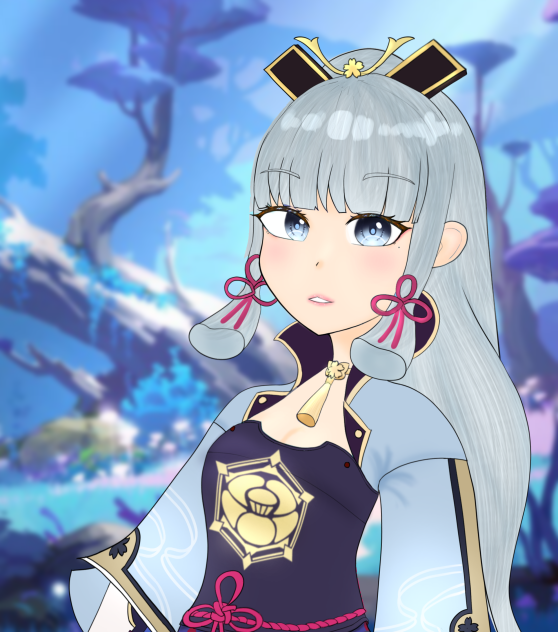 Ayaka fanart - ibisPaint