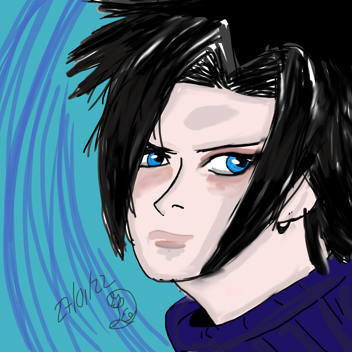 zack fair - ibisPaint