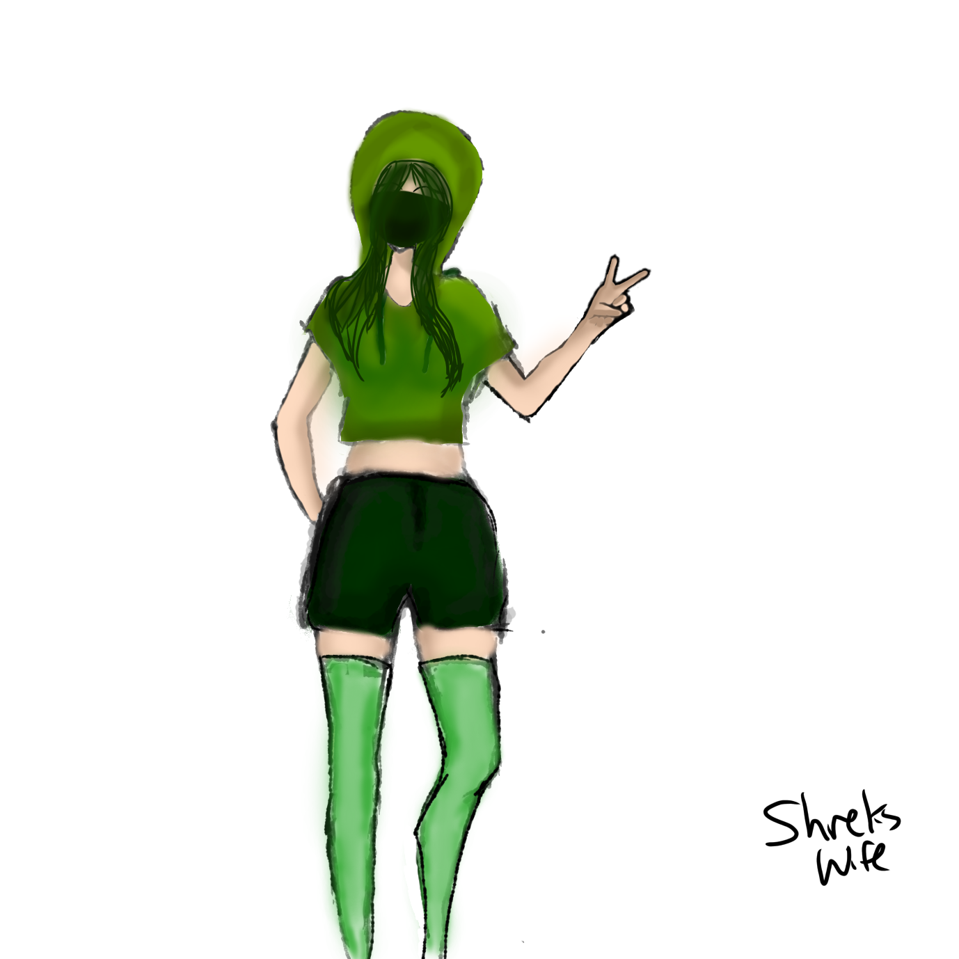 Greengirl-tastical - ibisPaint