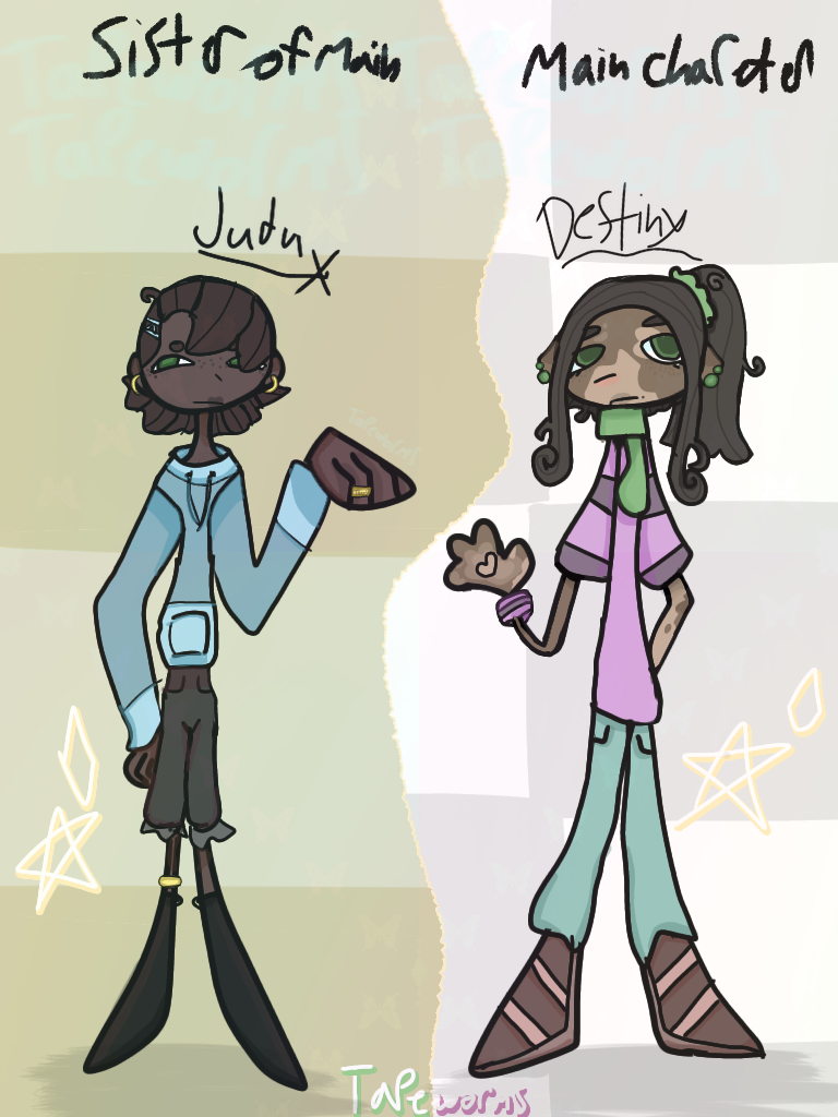 redo of D,d ️ characters ( part 1) - ibisPaint