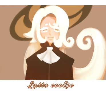 Latte cookie - ibisPaint