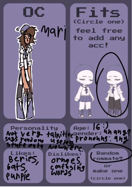 Mari cs for summer camp - ibisPaint