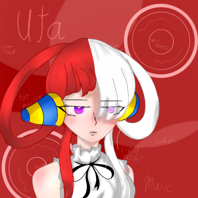 Uta red film movie - ibisPaint