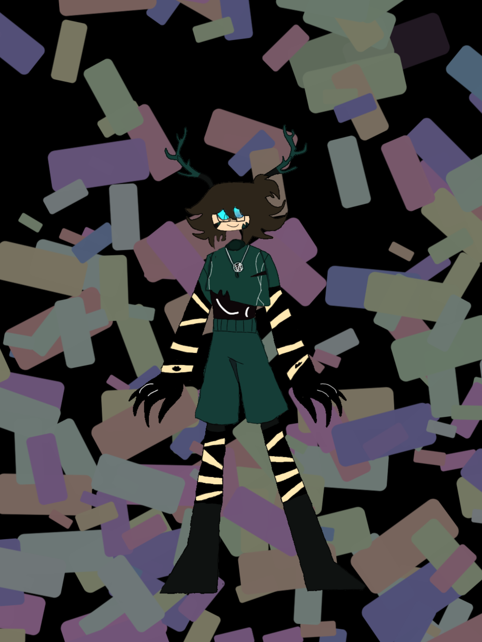 My evil self (part of my oc) - ibisPaint